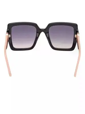 Guess Logo-plaque Square-frame Sunglasses