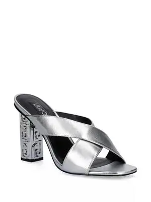 Liu Jo 105mm Logo-heel Sandals
