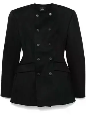 Wardrobe.NYC Twill Blazer Dress - Black