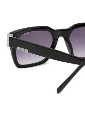 Guess Rectangle Frame Sunglasses