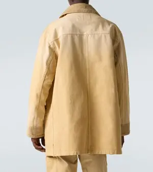 WALES BONNER Sierra Corduroy-trimmed Canvas Jacket