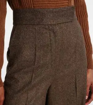 Max Mara Virgin Wool Straight Trousers