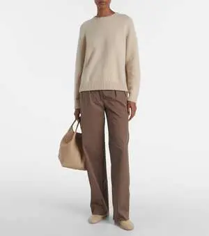 Loro Piana Anton Leather Loafers - Brown