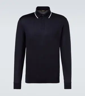 Loro Piana Waitaki Virgin Wool Polo Shirt