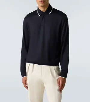 Loro Piana Waitaki Virgin Wool Polo Shirt