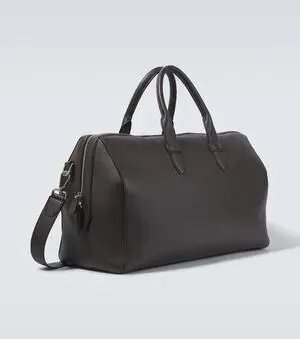 Brioni Leather Duffle Bag