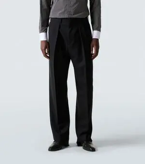TOM FORD Tailored Wool Suit Pants - Black
