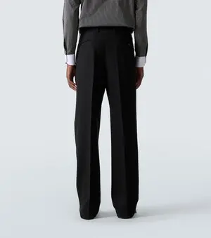 TOM FORD Tailored Wool Suit Pants - Black