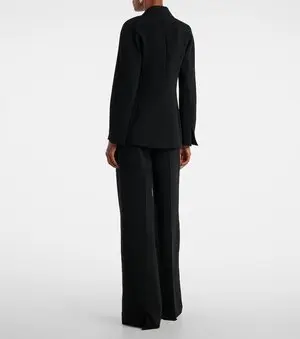 Max Mara Draped Cady Wrap Jacket