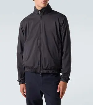 Loro Piana Reversible Cashmere Bomber Jacket - Blue