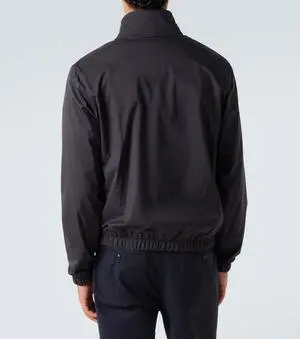 Loro Piana Reversible Cashmere Bomber Jacket - Blue
