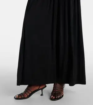 AYA MUSE Quill Halterneck Maxi Dress