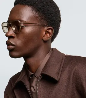 JACQUES MARIE MAGE Atkins Square Sunglasses