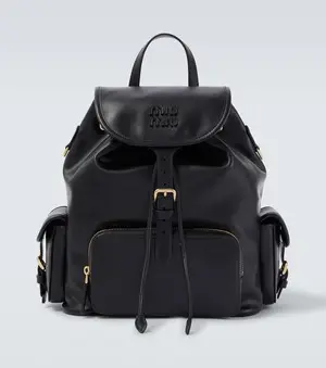 Miu Miu Leather Backpack