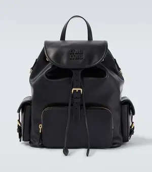 Miu Miu Leather Backpack