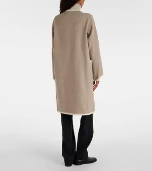 Loro Piana Virgin Wool Buttoned Coat