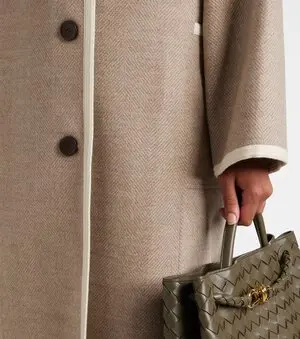 Loro Piana Virgin Wool Buttoned Coat