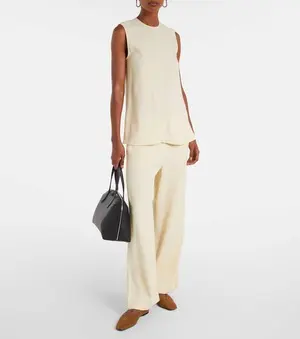 TOTEME Lounge Medium Leather Tote Bag