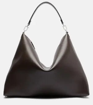 TOTEME Bevel Leather Tote Bag - Brown