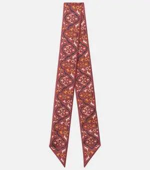 Loro Piana Printed Silk Scarf