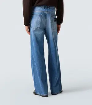 Dolce & Gabbana Mid-rise Wide-leg Jeans