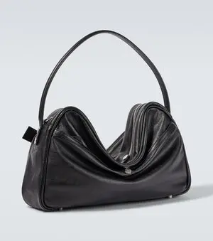 Acne Studios Leather Shoulder Bag - Black