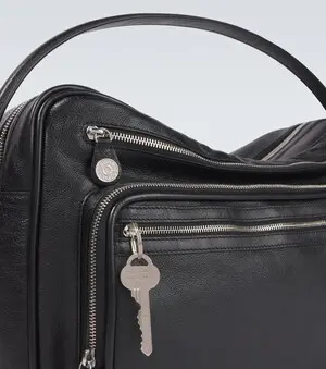 Acne Studios Leather Shoulder Bag - Black