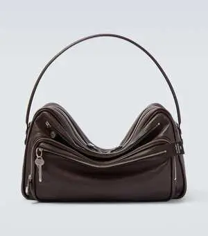 Acne Studios Camero Leather Shoulder Bag - Brown