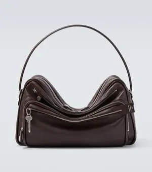 Acne Studios Camero Leather Shoulder Bag - Brown