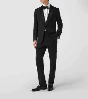 Brioni Cotton Poplin Tuxedo Shirt