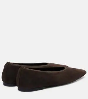 TOTEME Suede Ballet Flats