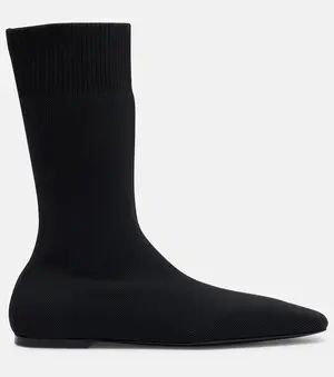 TOTEME Square Toe Sock Boots