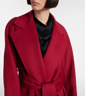 JOSEPH Wool And Cashmere Wrap Coat