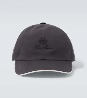 Loro Piana Logo Baseball Cap - Black