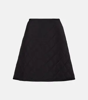 JIL SANDER Quilted Mini Skirt