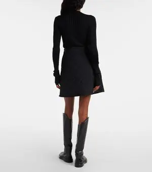 JIL SANDER Quilted Mini Skirt