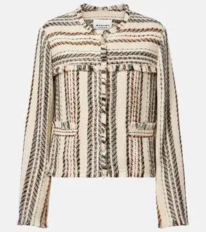 MARANT ETOILE Izarina Cotton And Wool-Blend Jacket