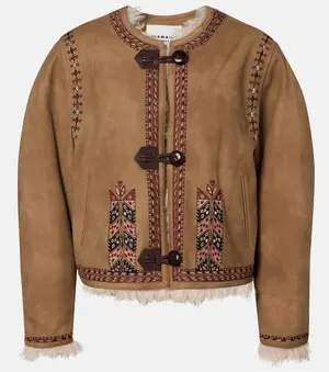 Marant Etoile Embroidered Jackets For Women