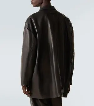 Fear Of God Oversized Leather Blazer