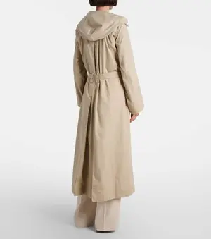 AYA MUSE Cotton Gabardine Trench Coat