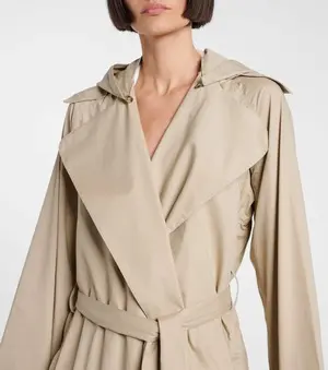 AYA MUSE Cotton Gabardine Trench Coat