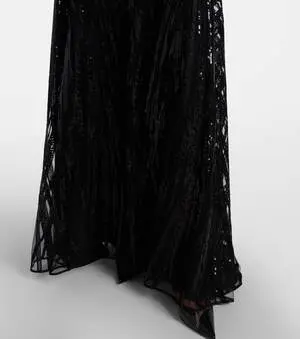 Elie Saab Embellished Gown