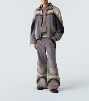 ERL Technical Flared Pants - Grey