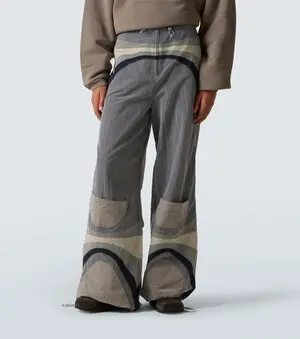 ERL Technical Flared Pants - Grey
