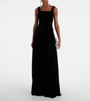 Max Mara Cotton Velvet Corset