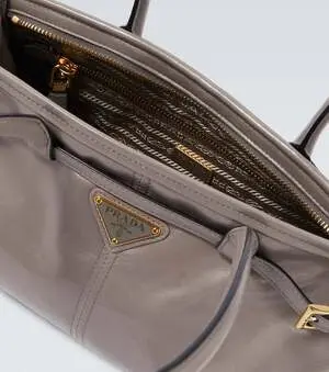Prada Medium Leather Shoulder Bag
