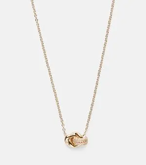 STONE AND STRAND 14kt Yellow Diamond Necklace