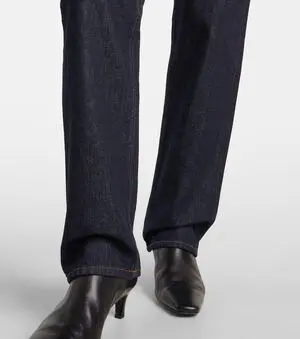 TOTEME Low-rise Straight Jeans - Blue
