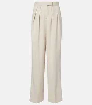 AYA MUSE High-rise Wide-leg Trousers