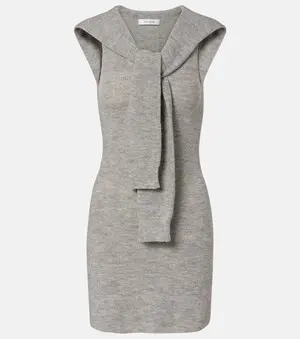 AYA MUSE Vao Wool-blend Minidress